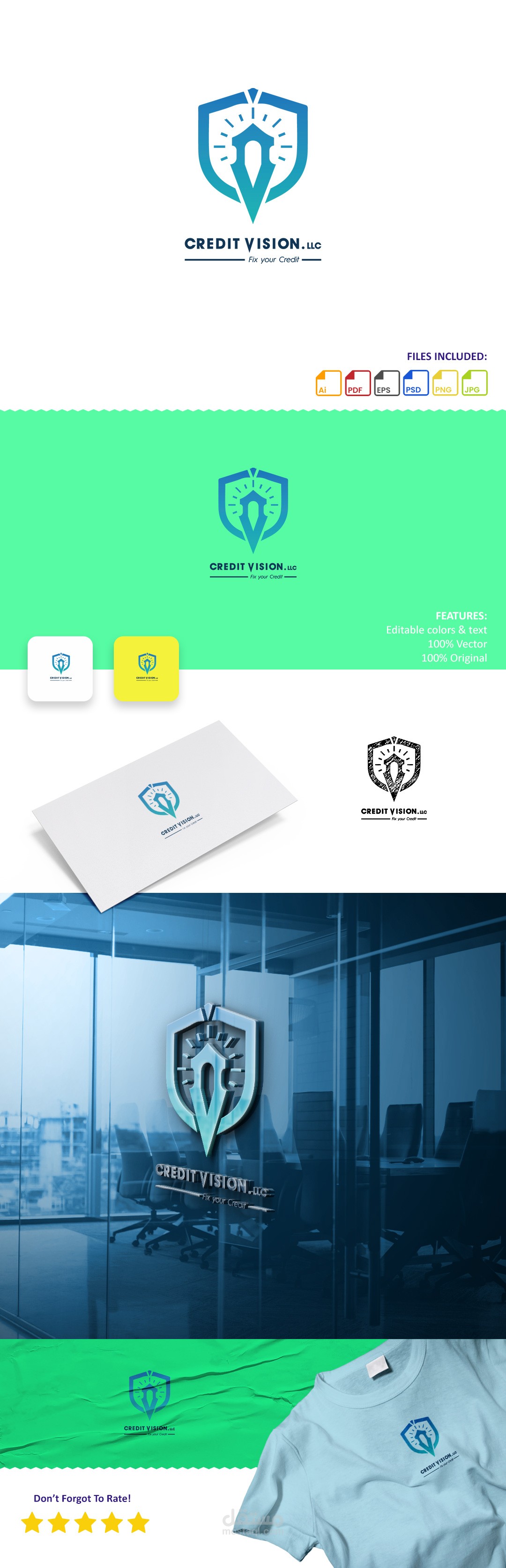 Credit-Vision-LLC-Logo | مستقل