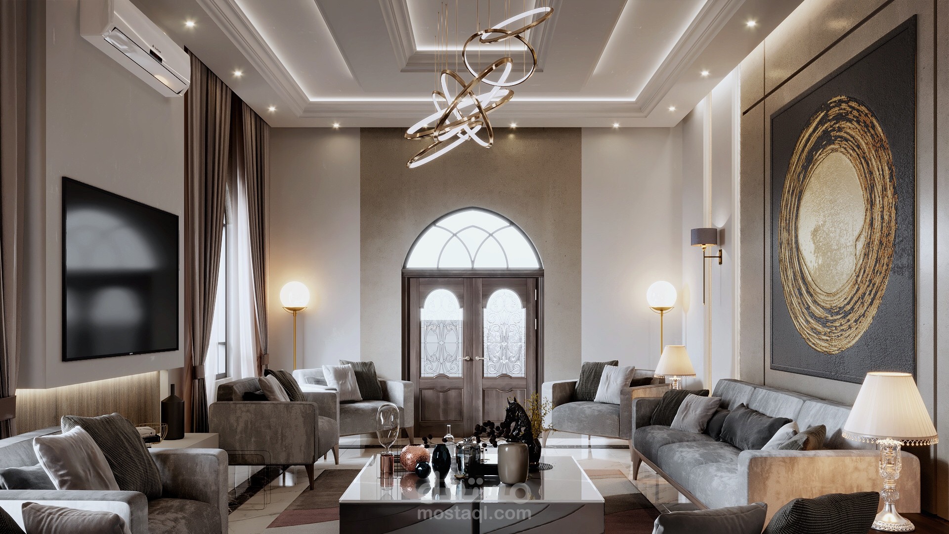 Majlis & Entrance Area in Dubai | مستقل