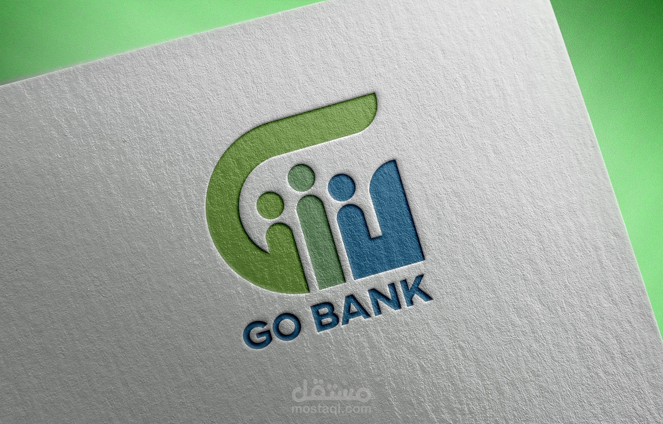 تصميم شعار لتطبيق وموقع إلكترونى بعنوان "GO BANK" | مستقل