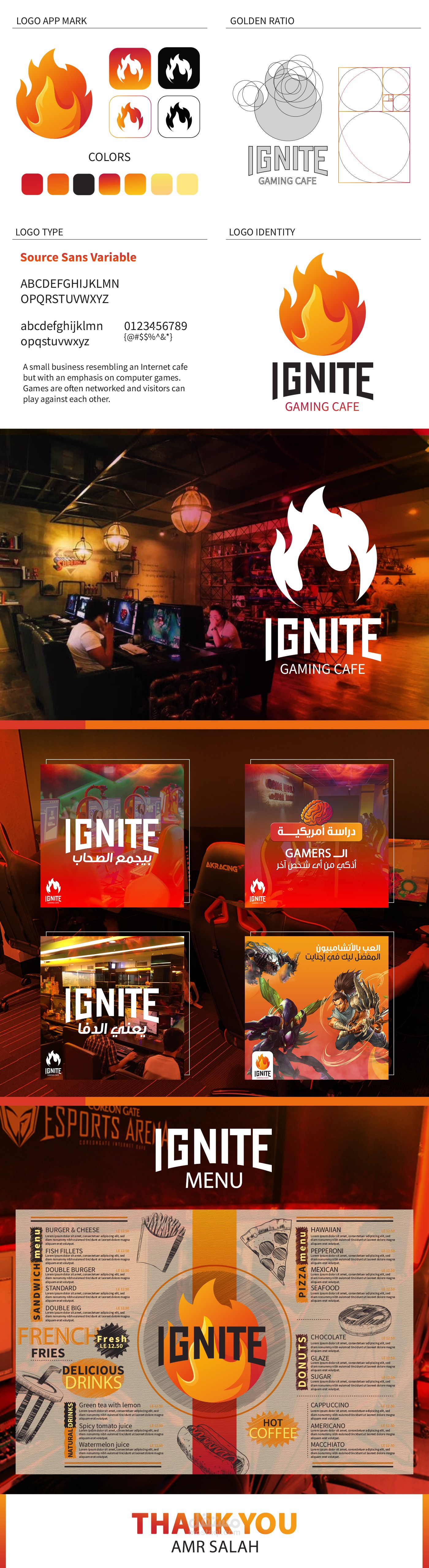 IGNITE Visual Identity | مستقل
