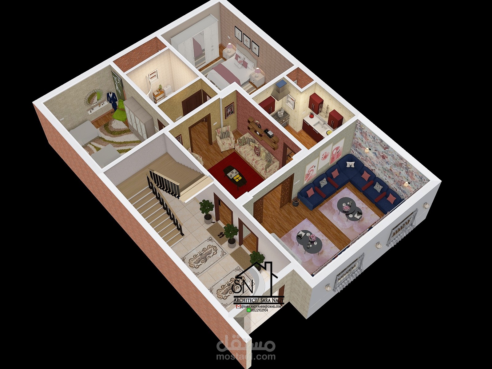 Simple House - Style 2 | مستقل