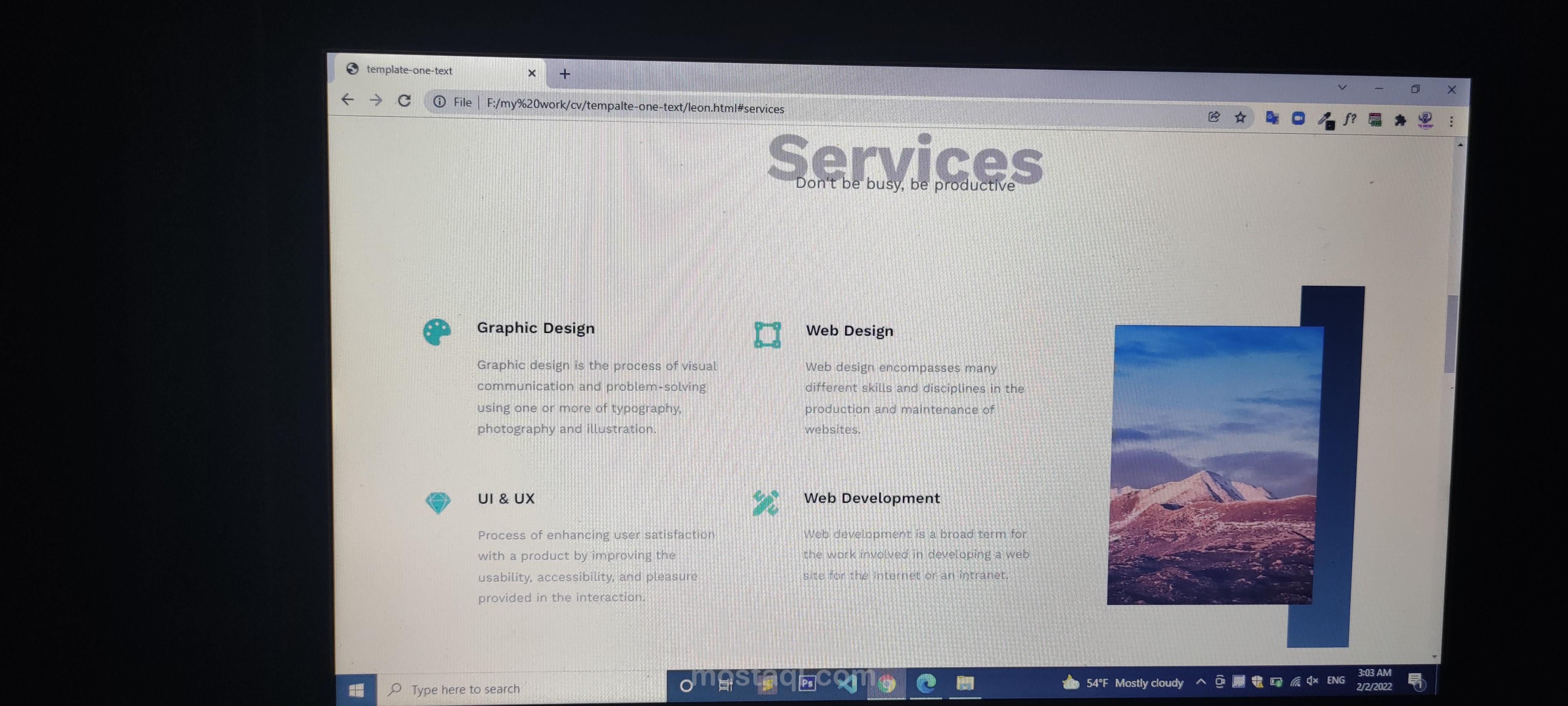 مشروع عملته ب Html Css مستقل 