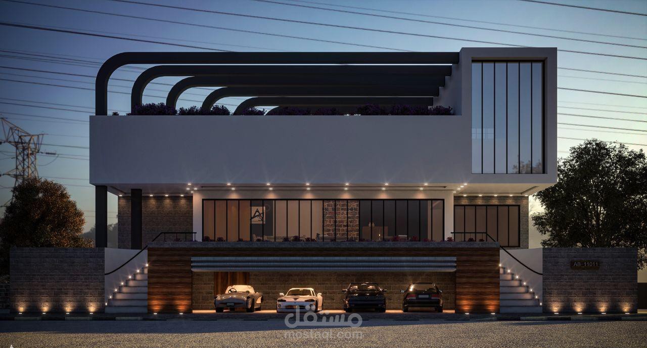 3D Exterior Architectural Visualization | مستقل