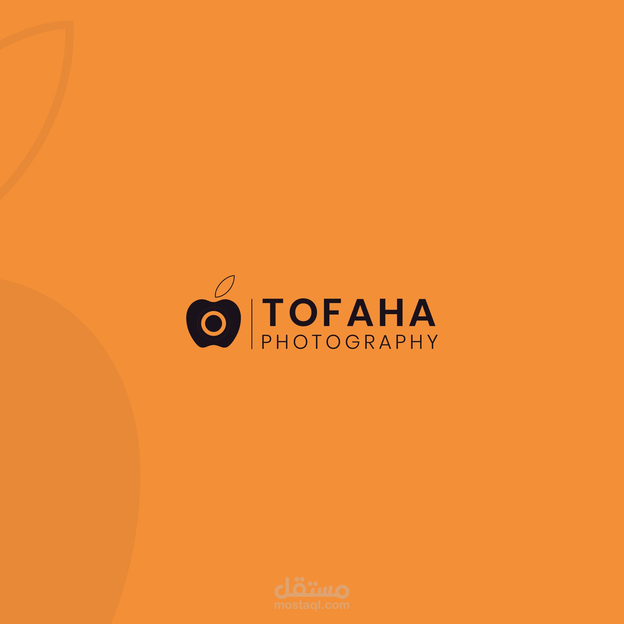 تصميم شعار Tofaha photography | مستقل