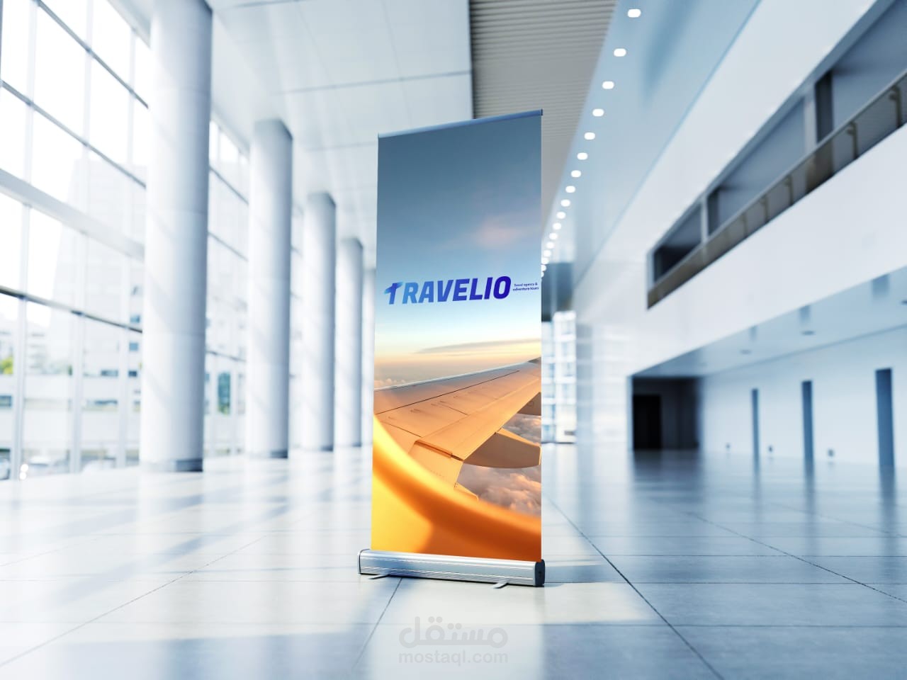 Travelio logo | مستقل