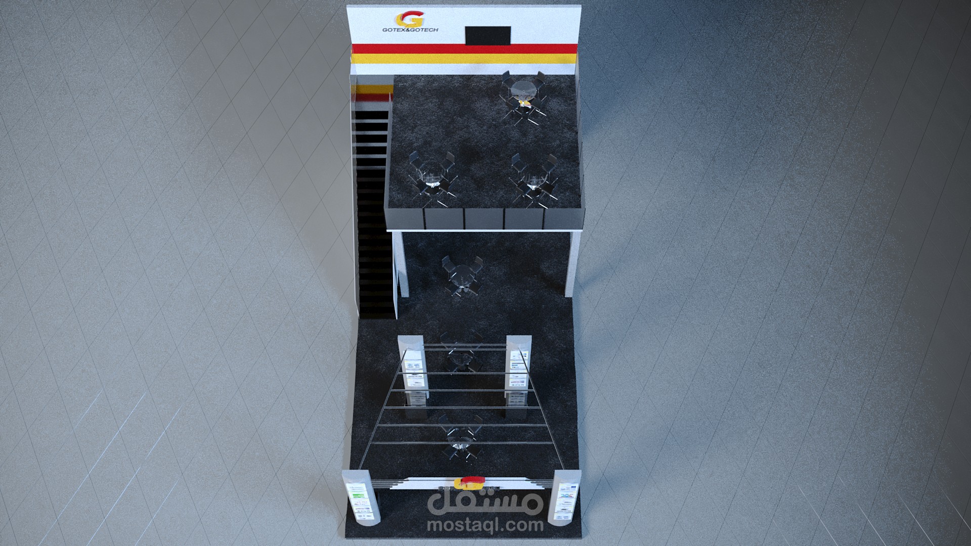 GOTEX & GOTECH EXHIBITION BOOTH | مستقل