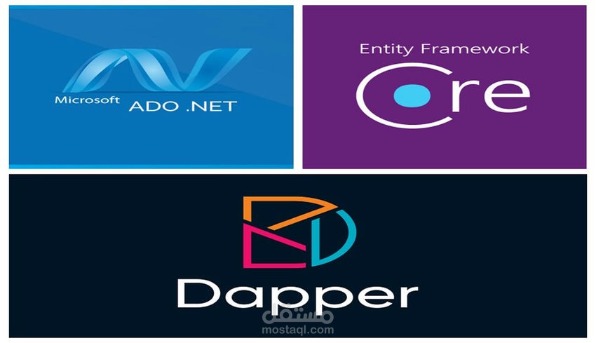 برمجة العديد من المشاريع باستخدام بيئة .Net +Sql Server + Mongo DB +Angular +EF +Dapper ...