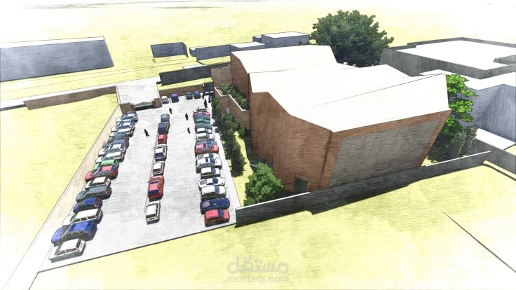 BIM model and design of theater | مستقل