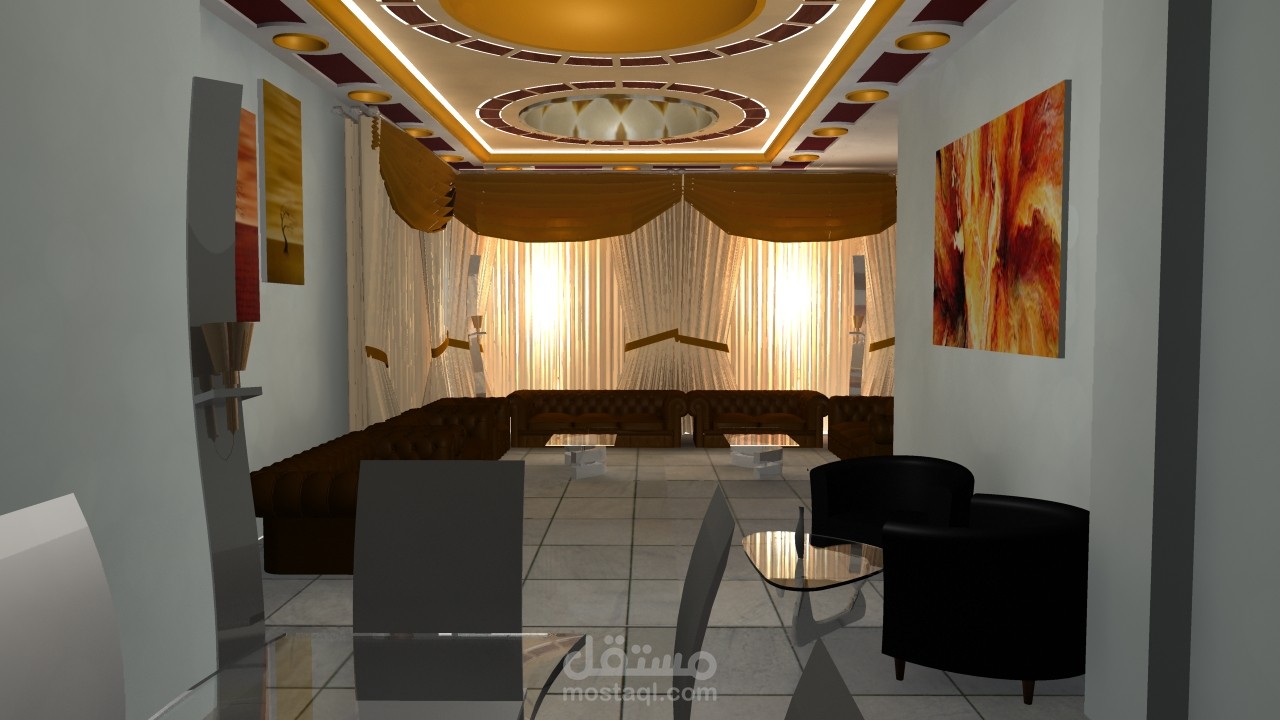 3d Internal & External design | مستقل