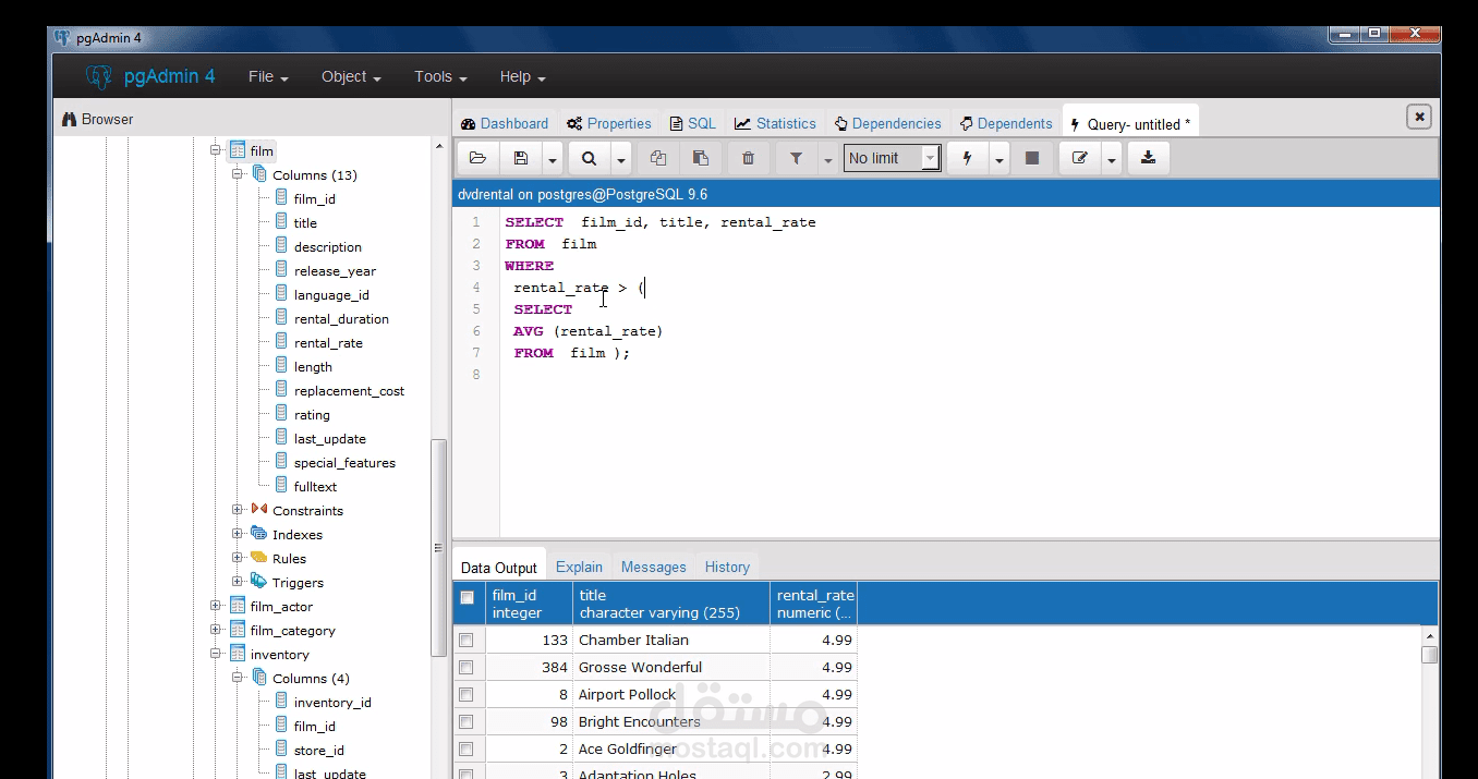 SQL Fundamentals | مستقل
