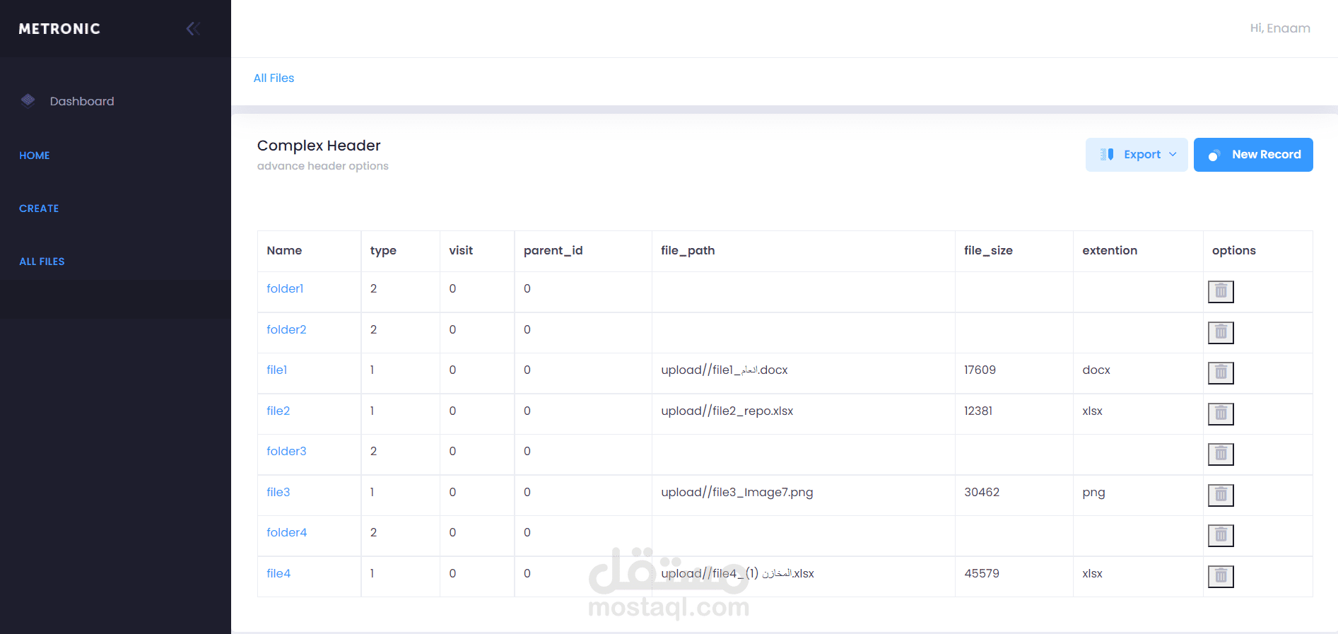 Datatable Png