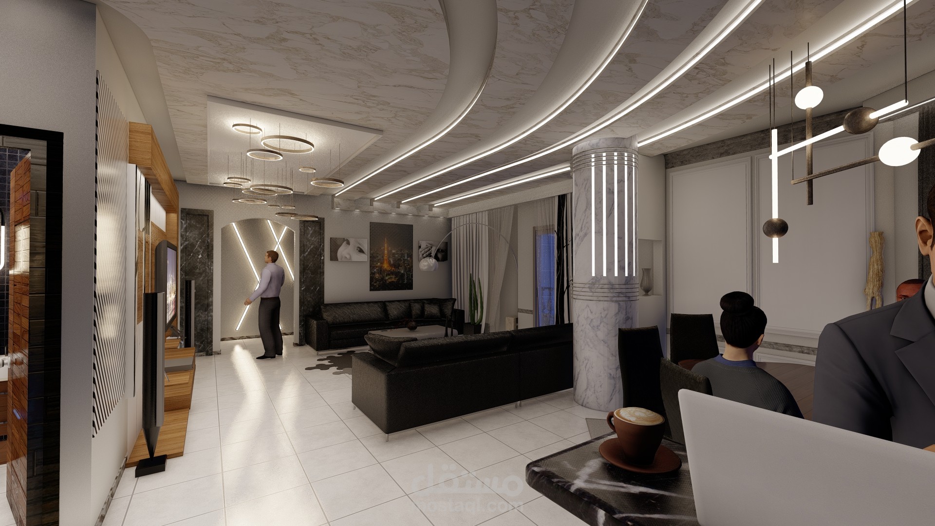 تصميم داخلي مودرن | مستقل