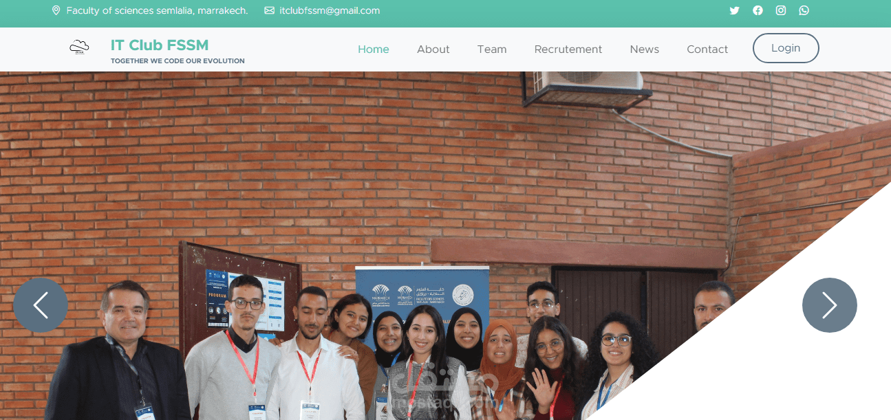 Plateform Club IT FSSM | مستقل