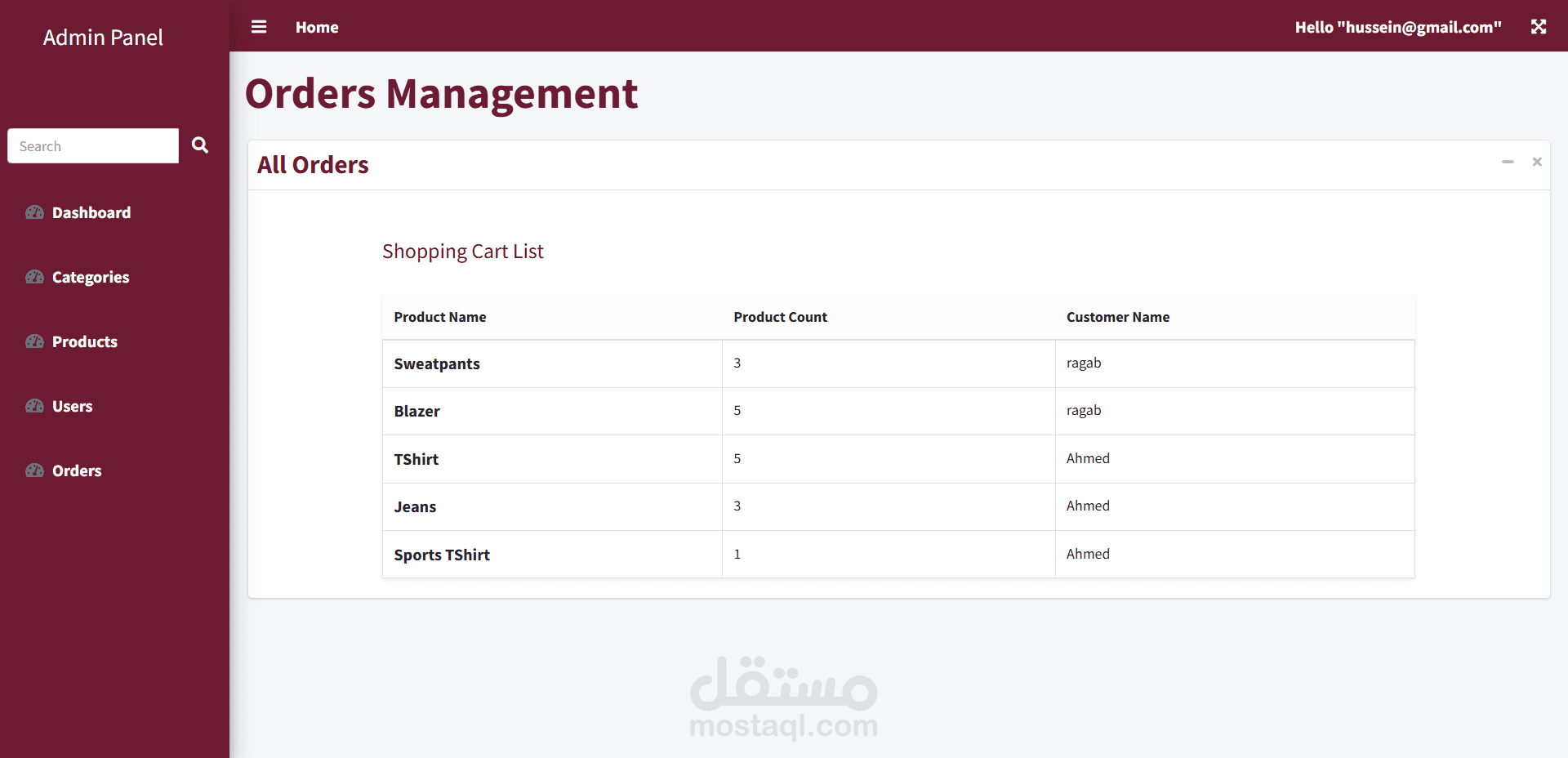 Quickshop E Commerce Asp Net Core Mvc مستقل