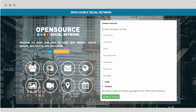 Social Network Opensource | مستقل