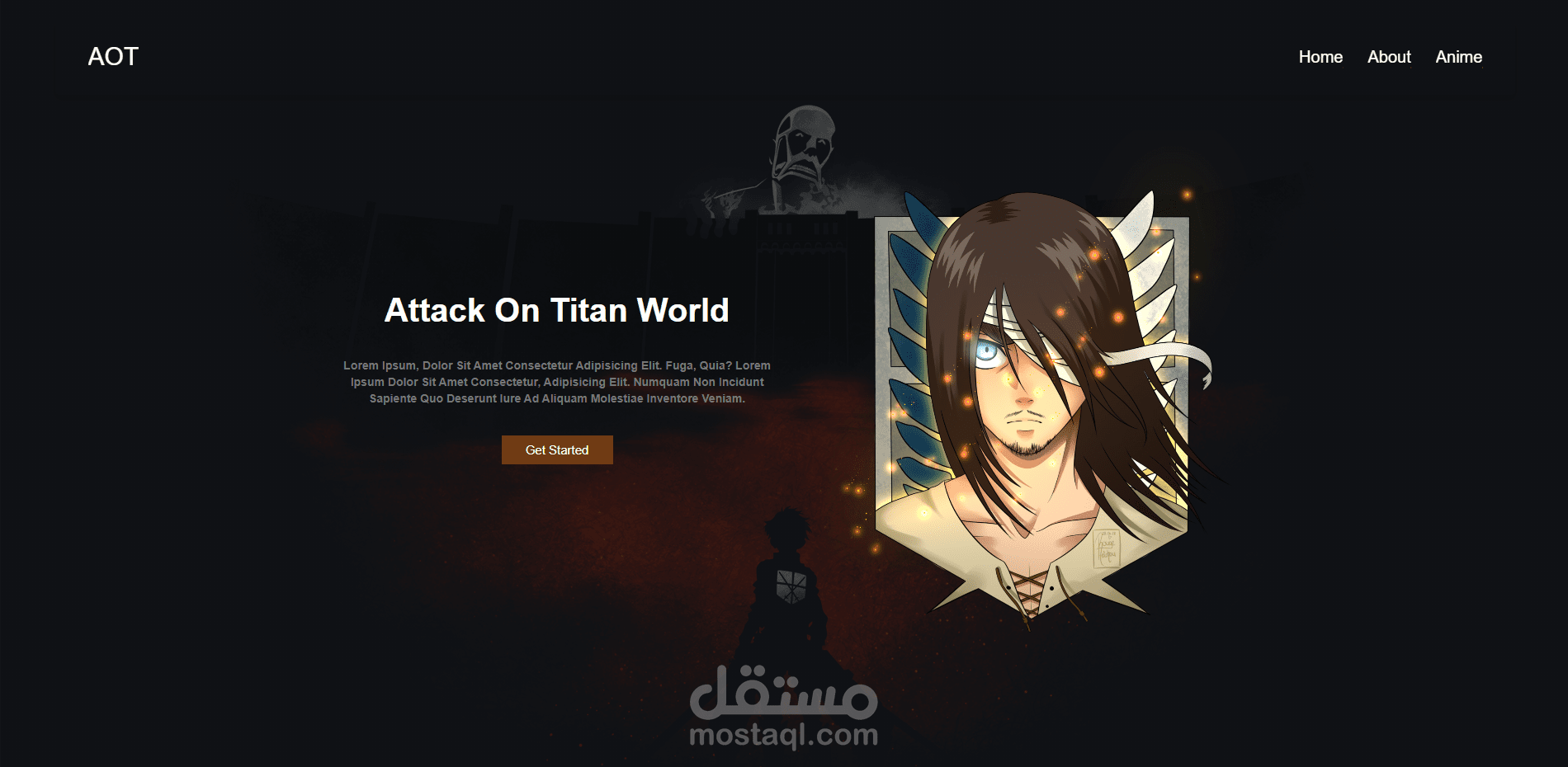 attack on titan website | مستقل