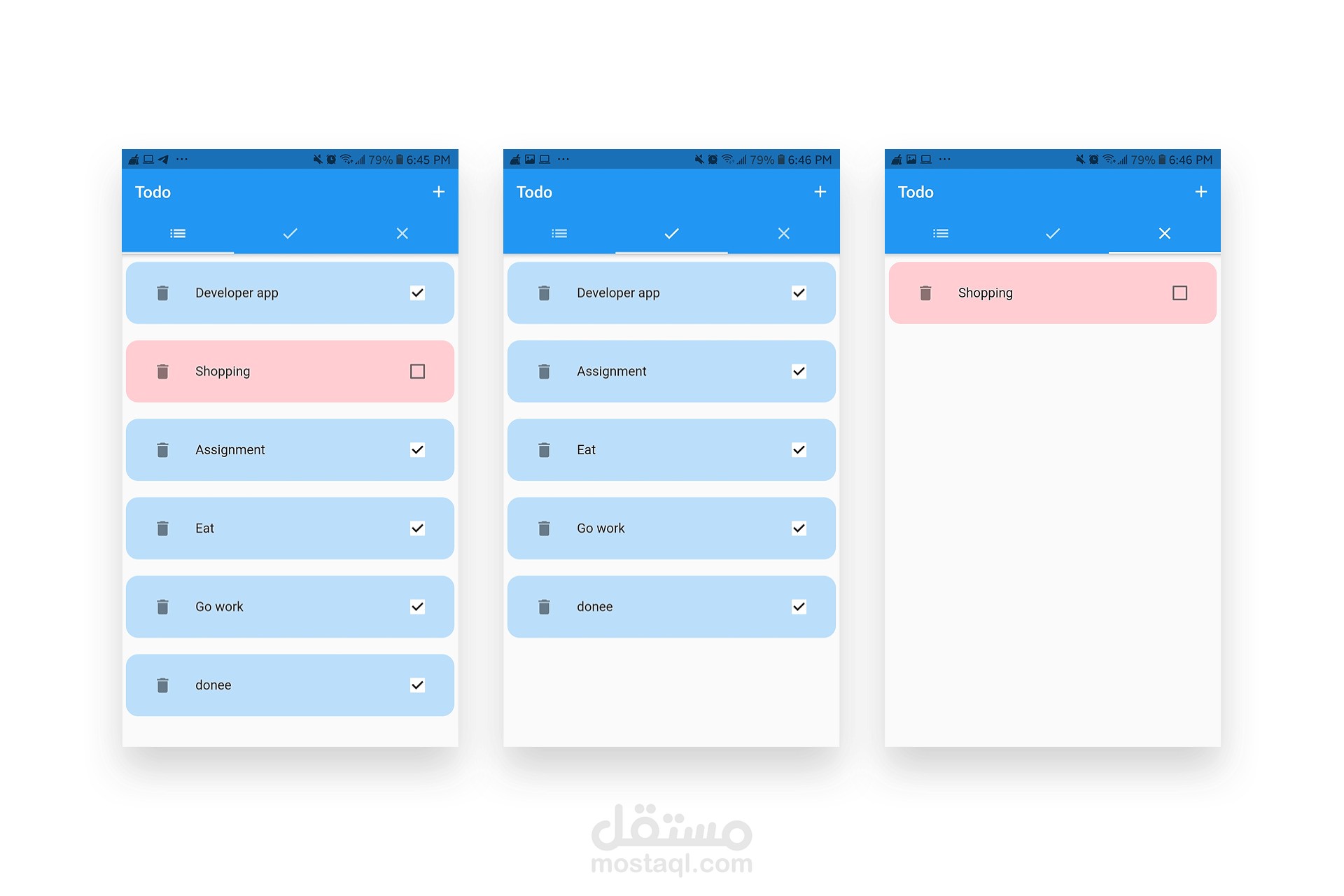 ToDo List Application 