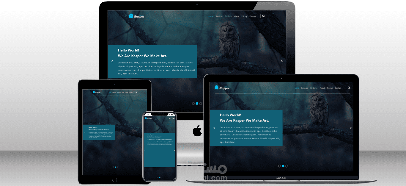 Website Kasper By Html And Css مستقل 4143