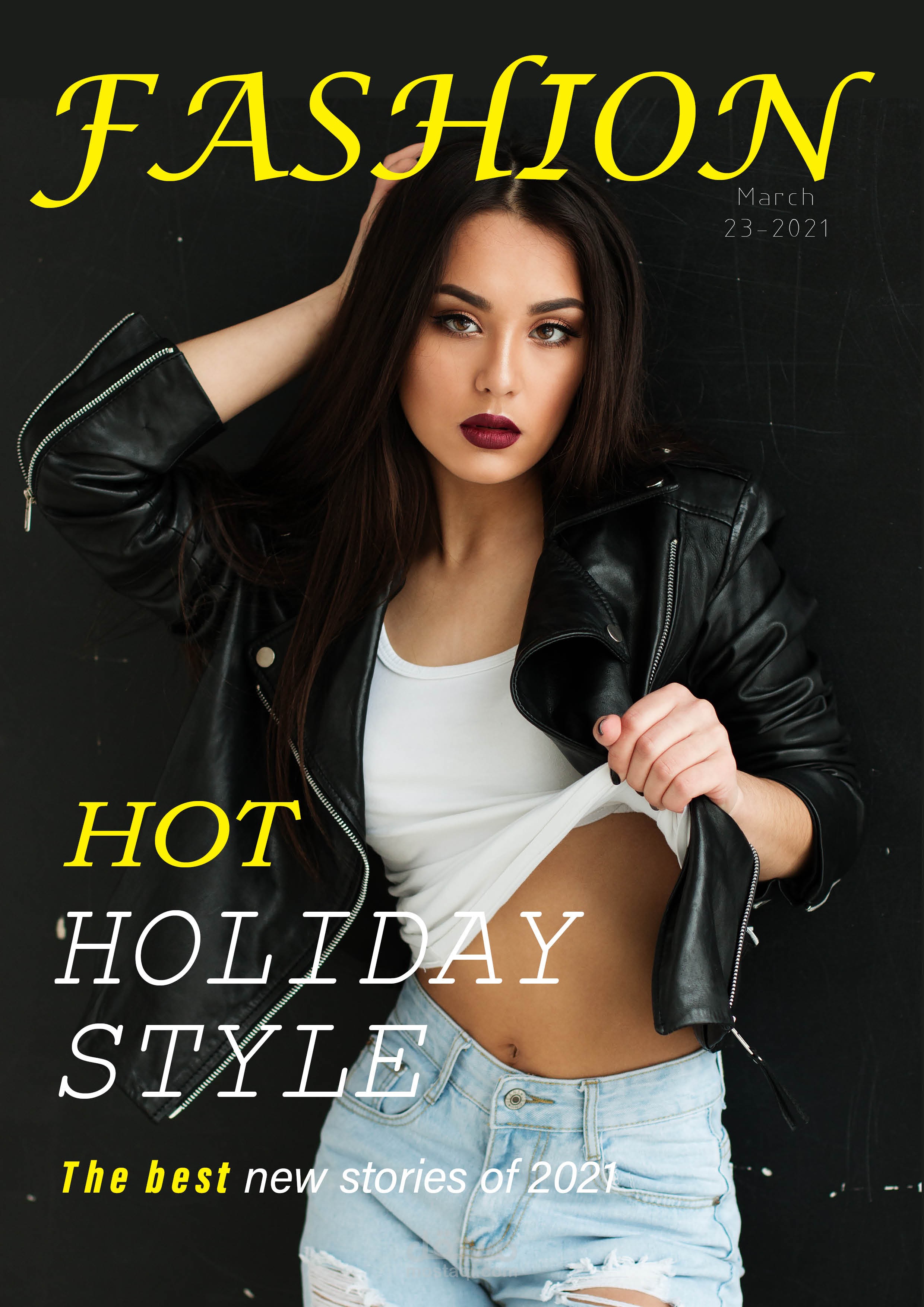 Fashion Magazine Cover 