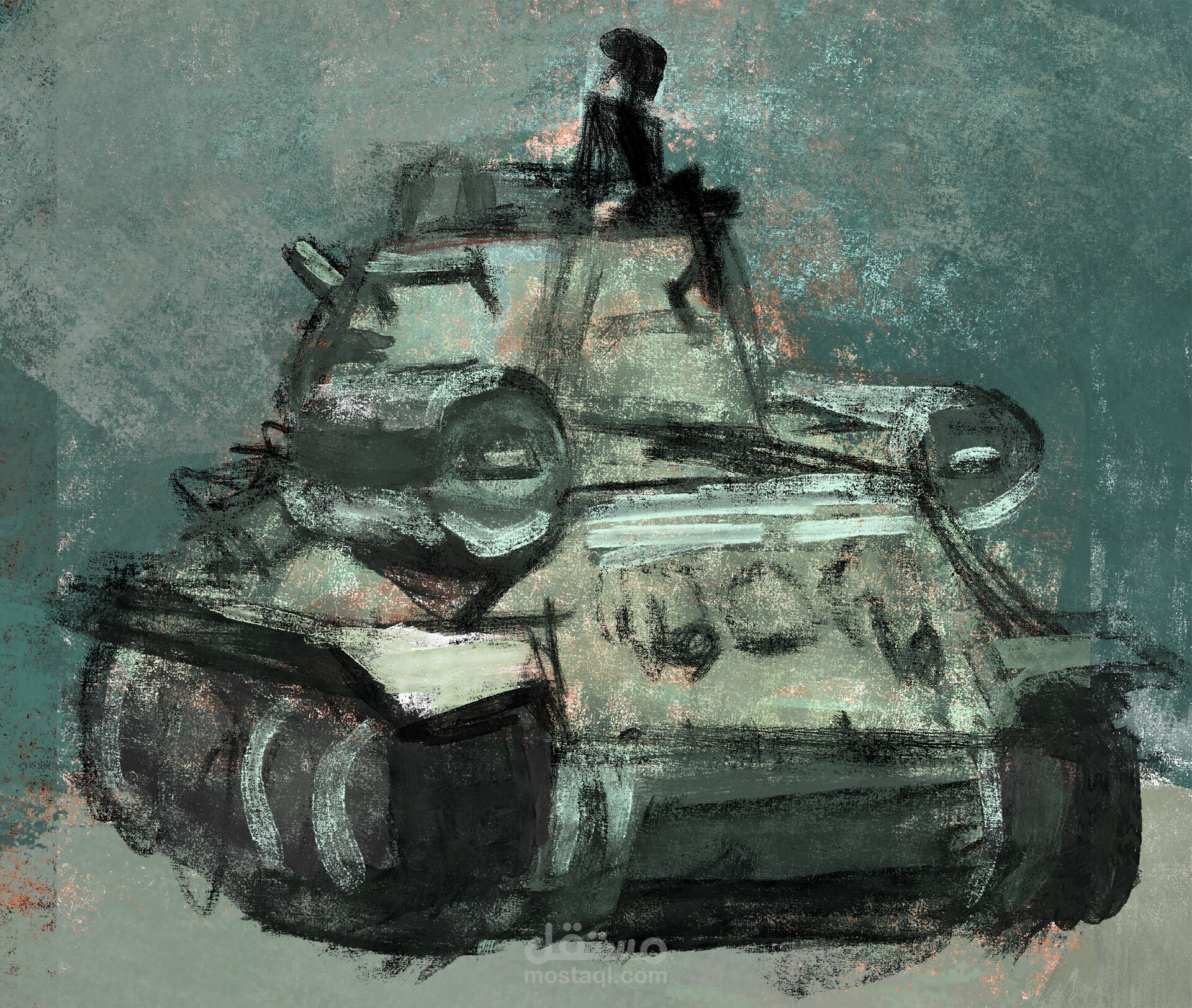 Tank Drawing | مستقل
