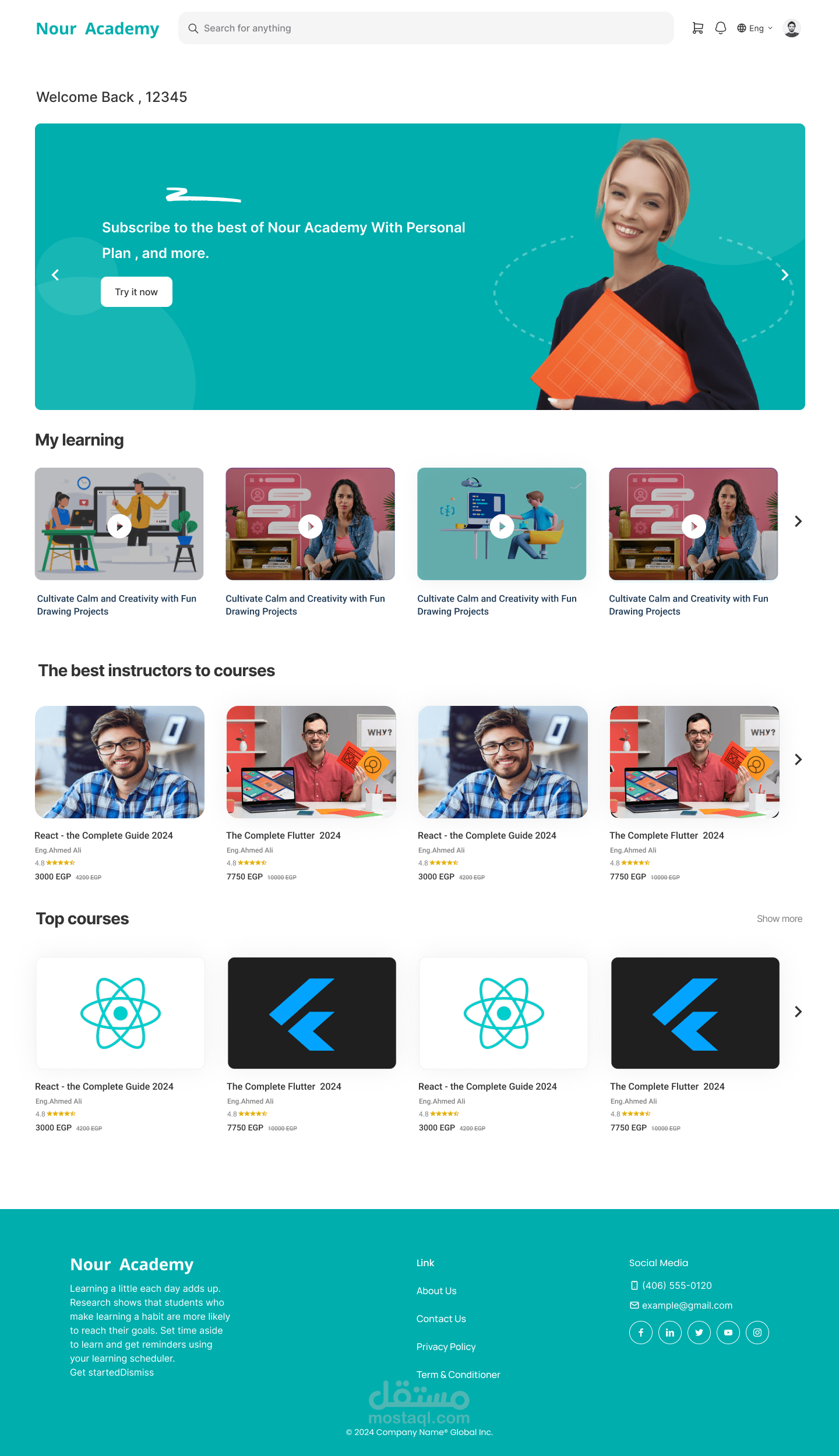 Nour academy | مستقل