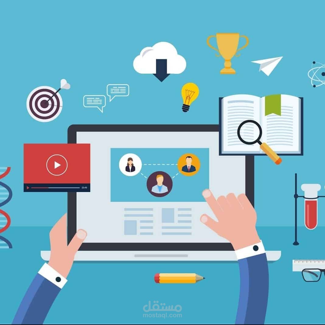 تطوير صفحات الويب باستخدام لغة HTML ,CSS,SQL | مستقل