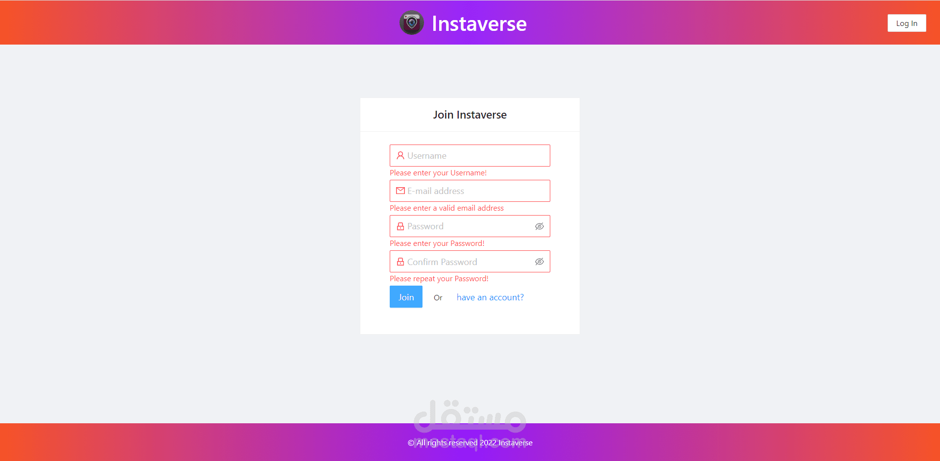 Instaverse | مستقل