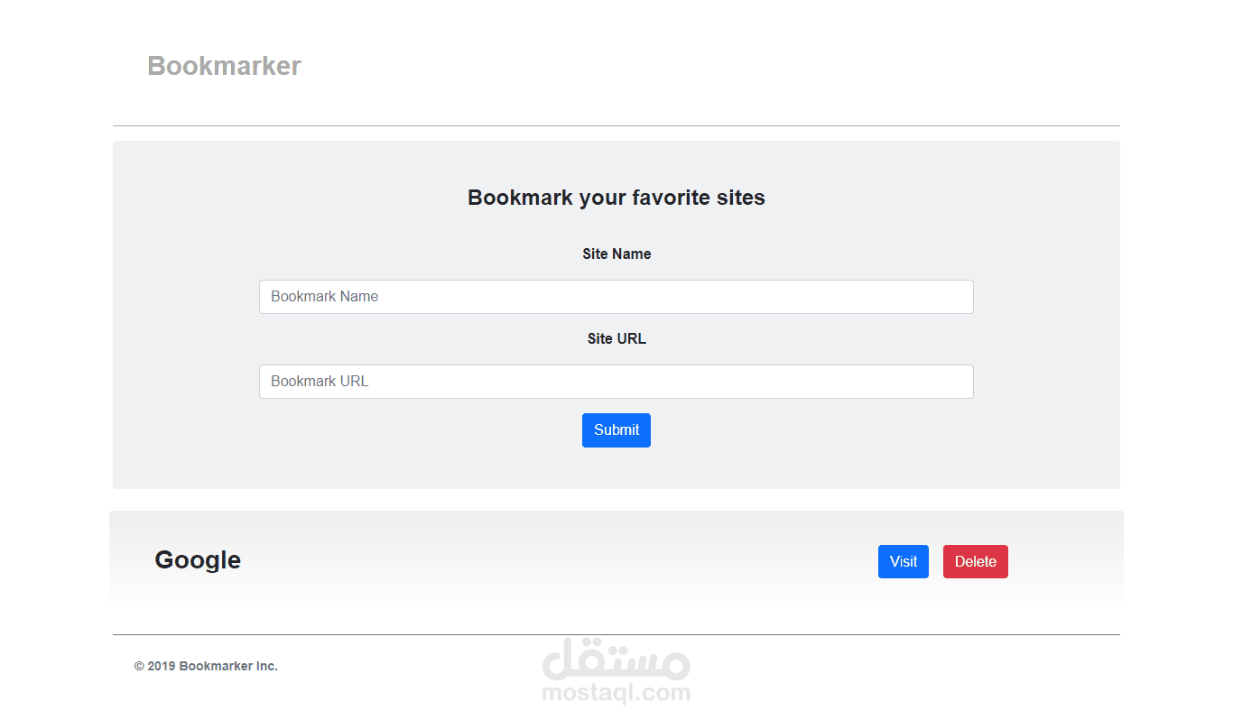 Bookmarker | مستقل