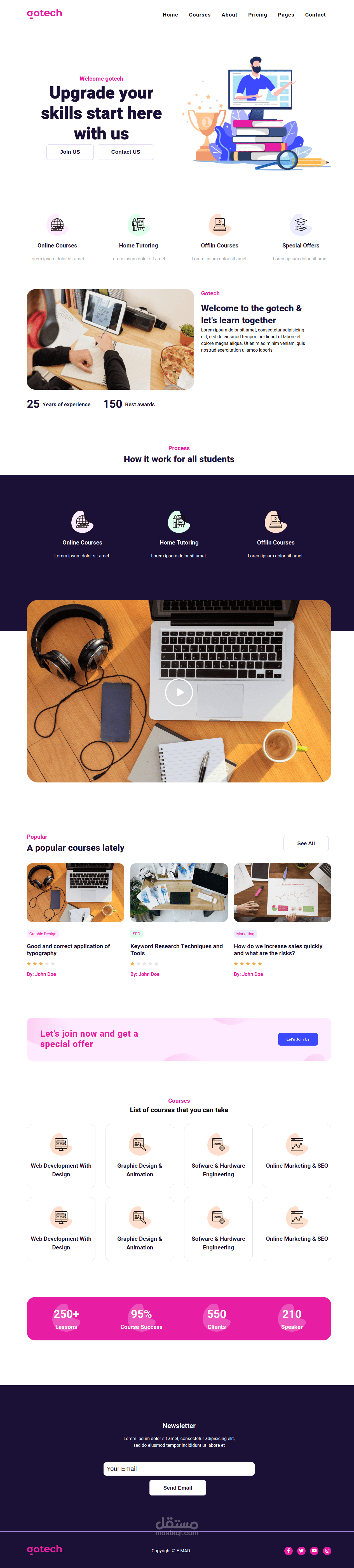 Educational Platform | مستقل Educational Platform | مستقل