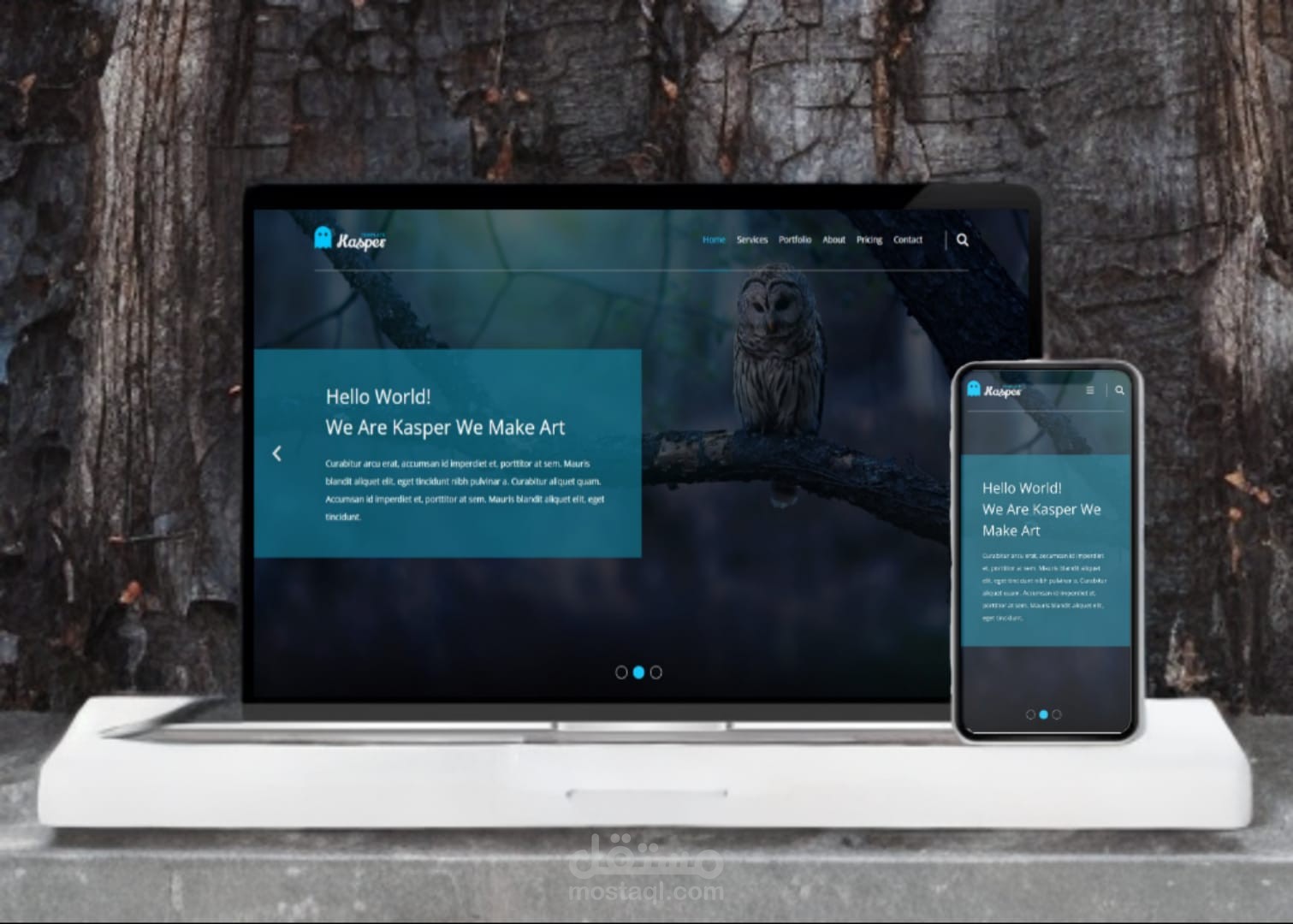 Kasper Website | مستقل