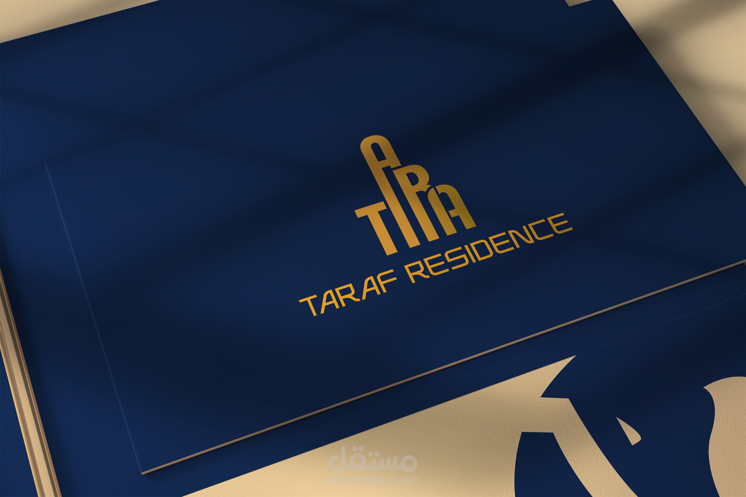 logo for TARAF company for real estate | مستقل