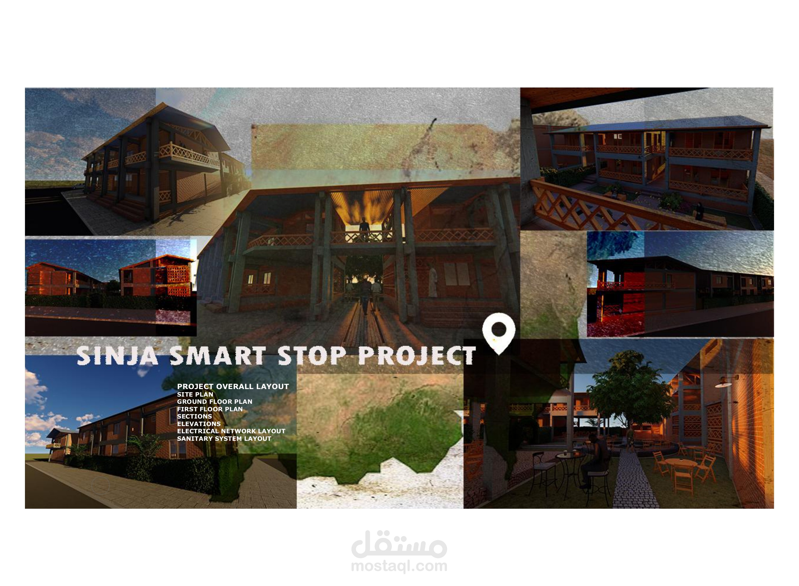 Sinja smart stop project | مستقل