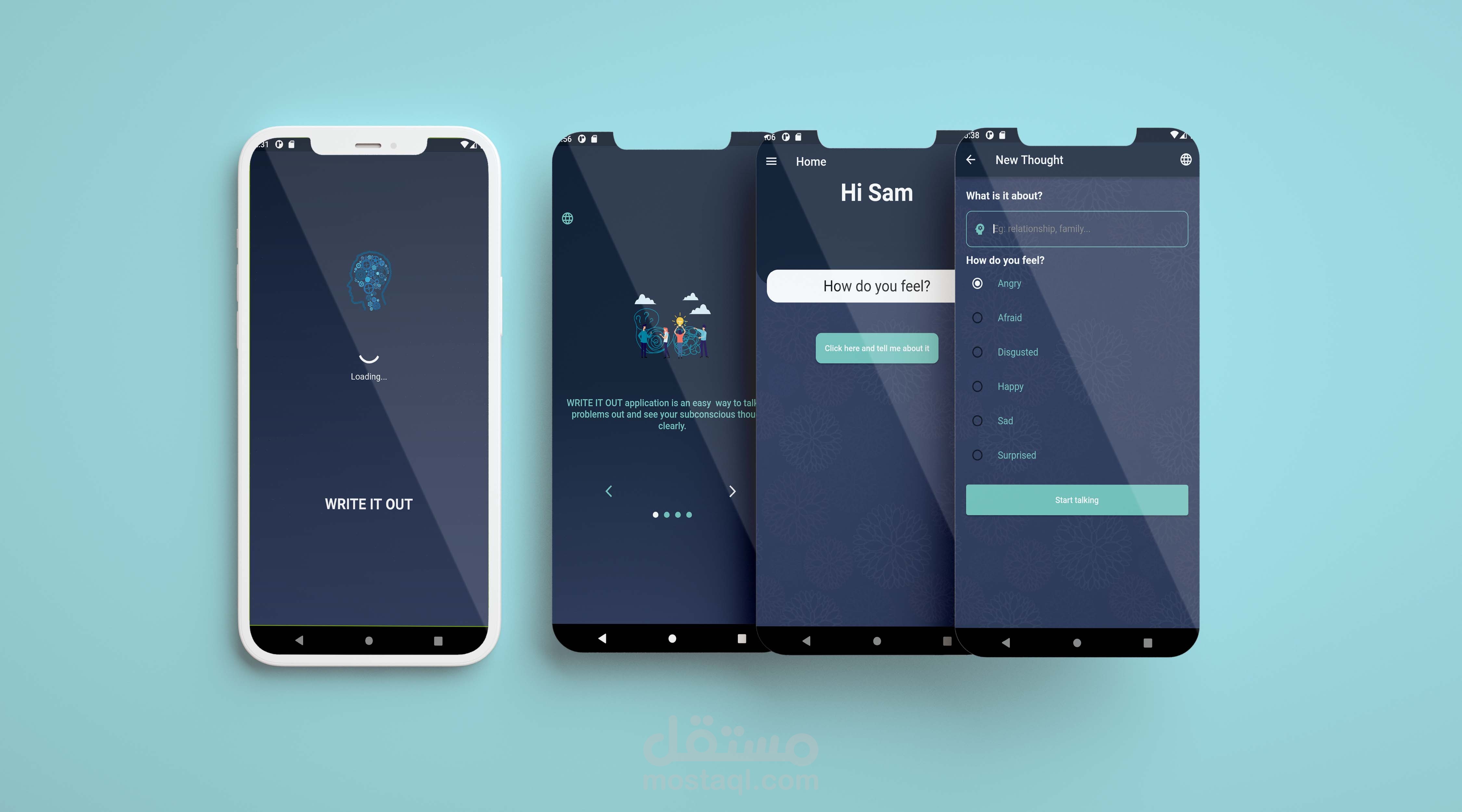 Write It Out application | مستقل