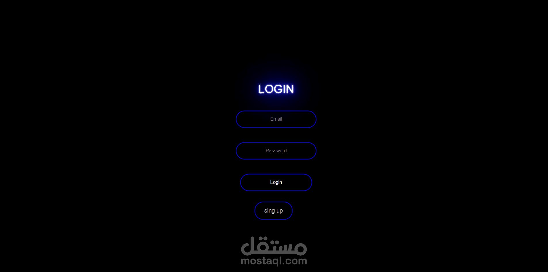 Html Css مستقل 