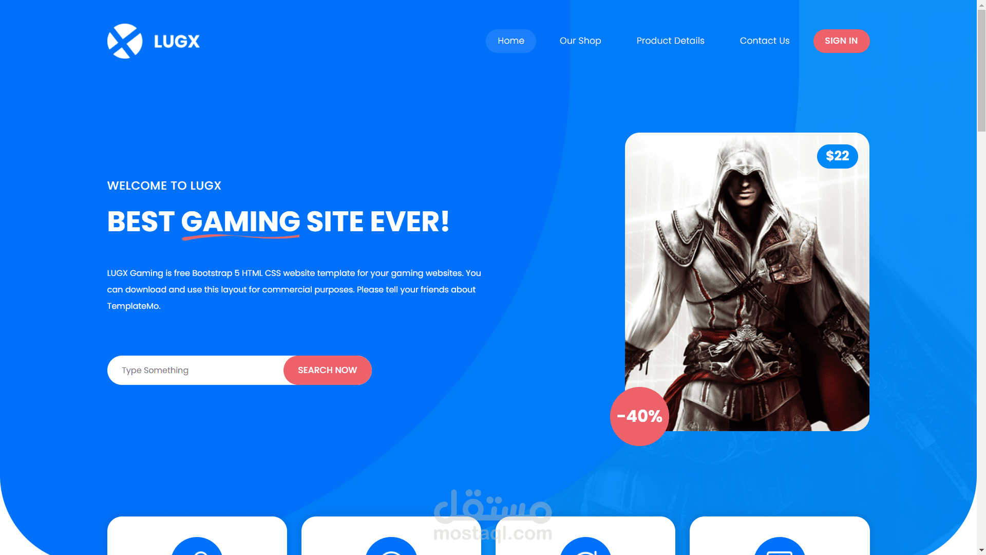 Store Games Website | مستقل