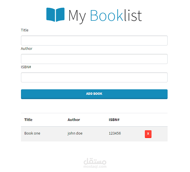 booklist app | مستقل booklist app | مستقل