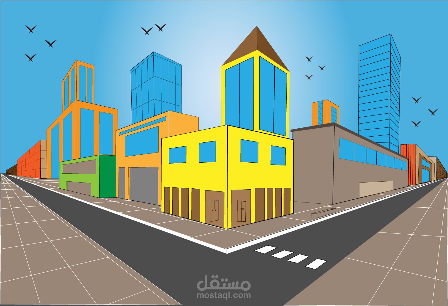 رسم 3D بدقة عالية على برنامج Adobe Illustrator ( أدوبي إليستريتور) | مستقل