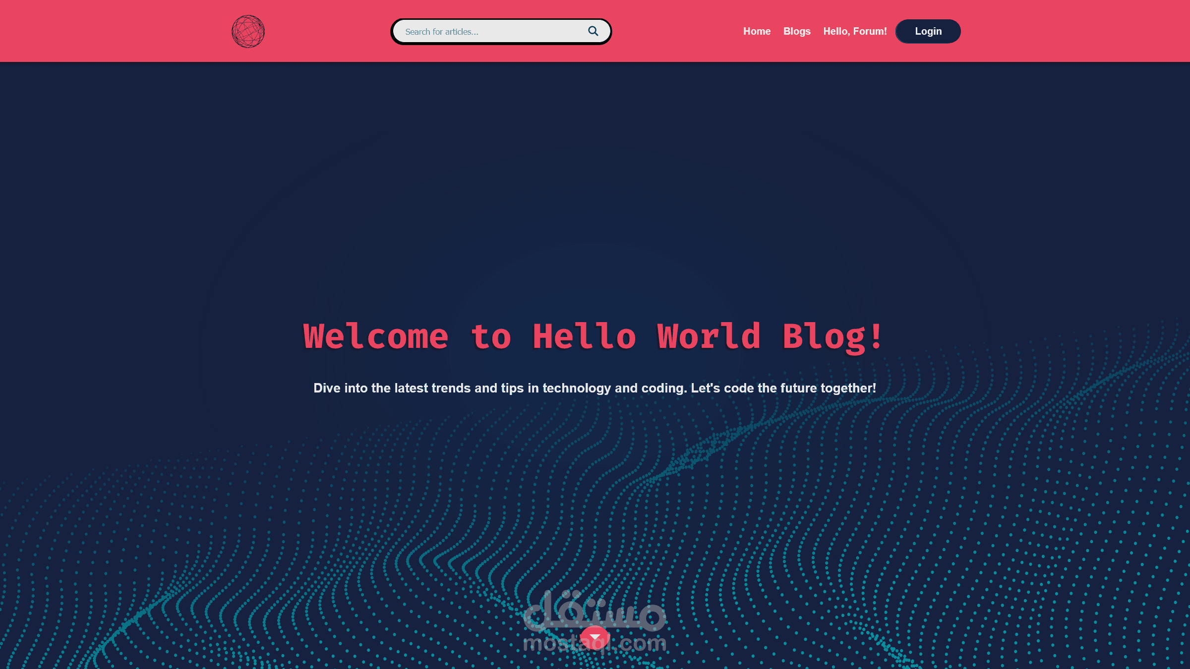 Hello, World! Blog | مستقل Hello, World! Blog | مستقل