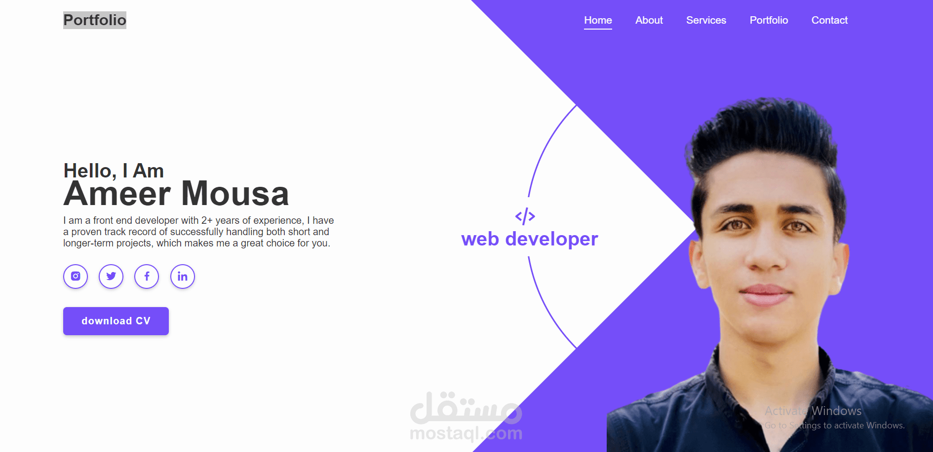 Privet Portfolio | مستقل