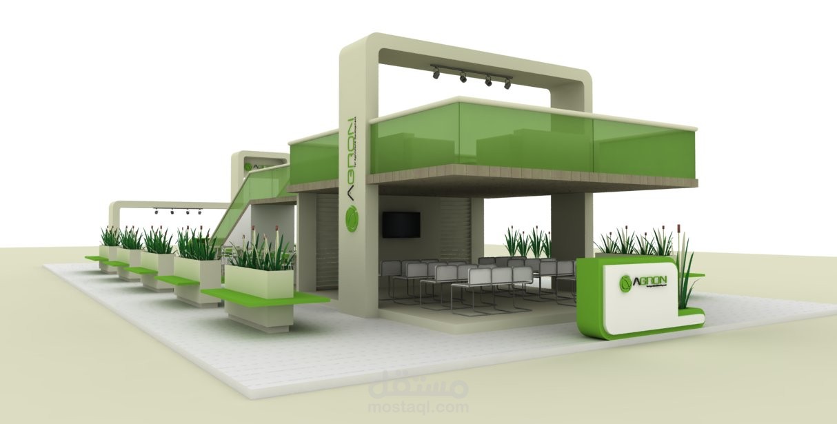 ِAGRON - Booth design | مستقل