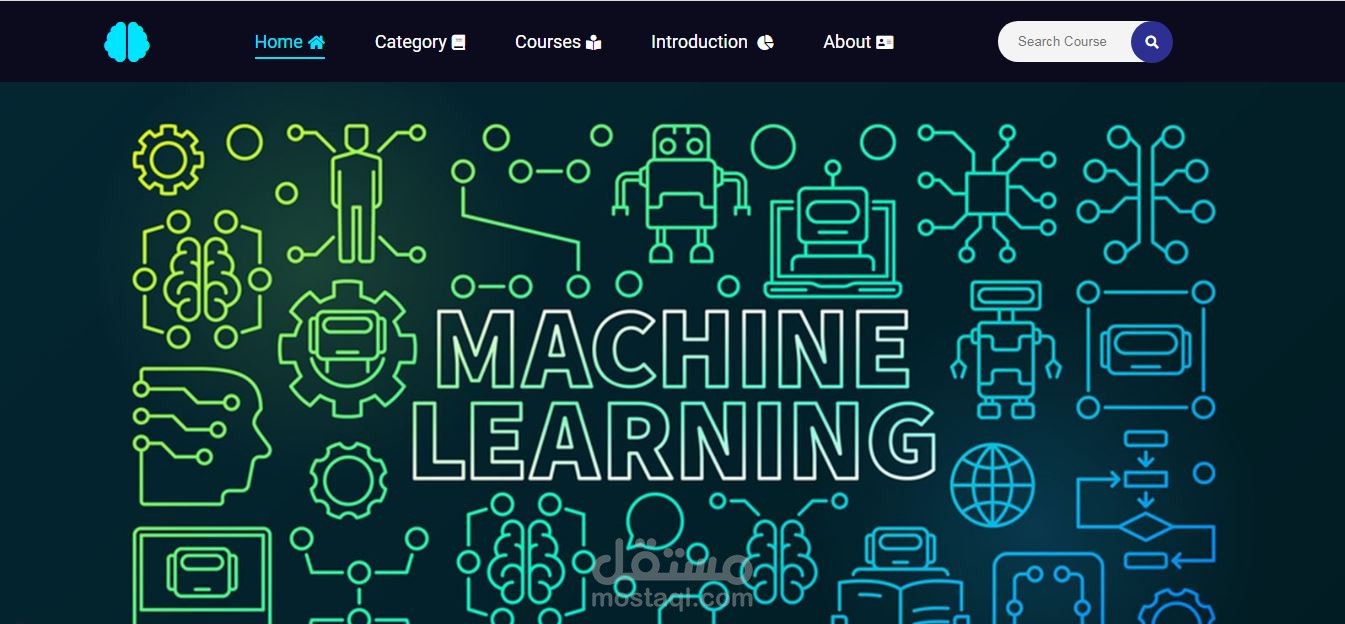 Machine Learning Website | مستقل