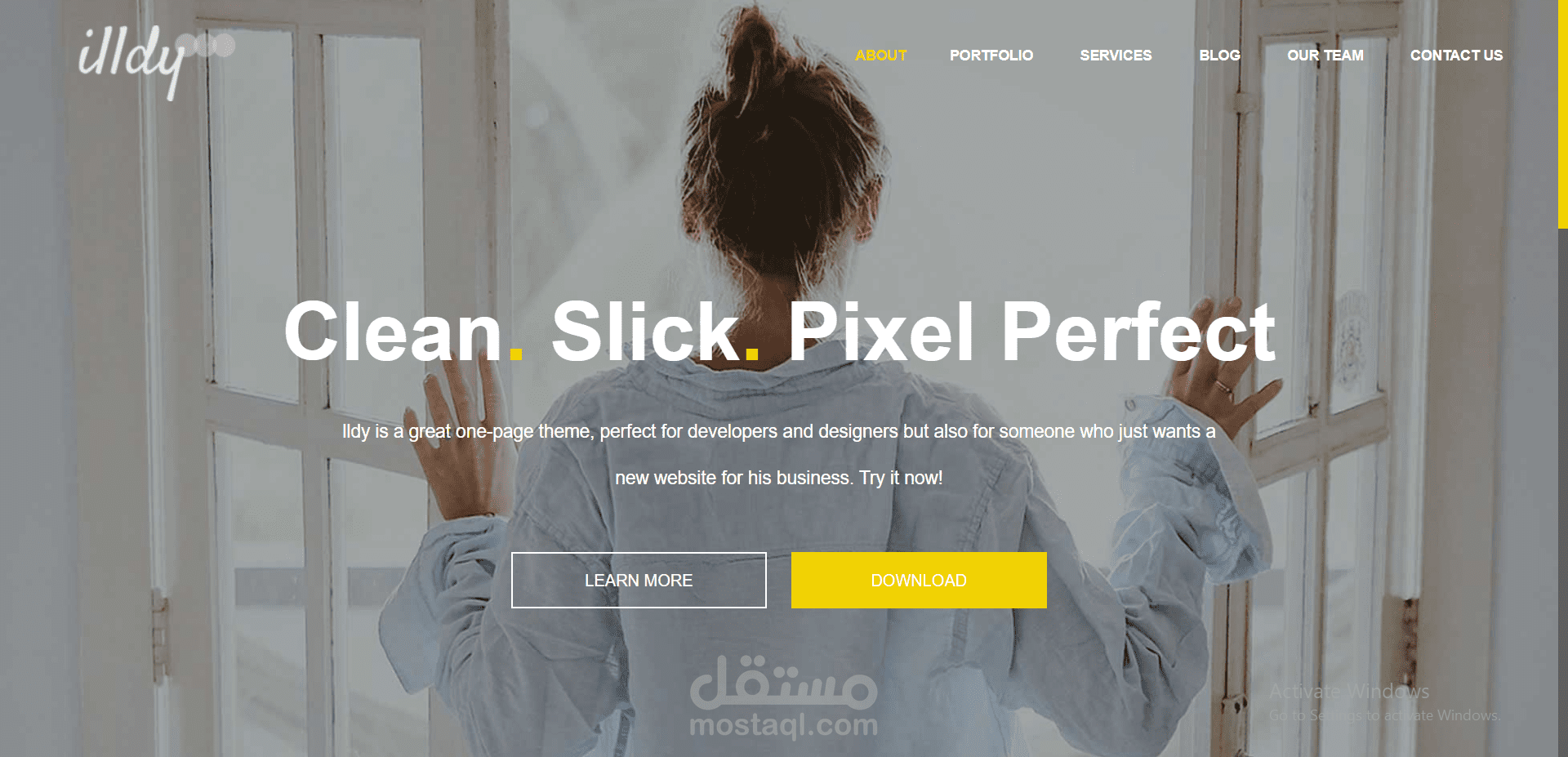 Front - End Project / ILLDY DEMO | مستقل Front - End Project / ILLDY DEMO | مستقل