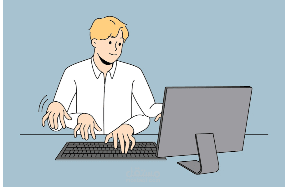 كتابة إعادة صياغة وكتابة على برنامج ميكروسوفت ورد وميكروسوفت بور بوينت باللغة العربية وباللغة
