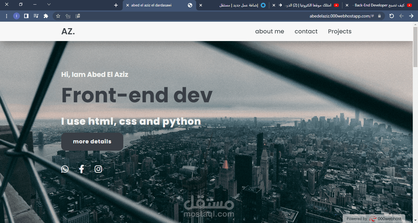 my personal website | مستقل