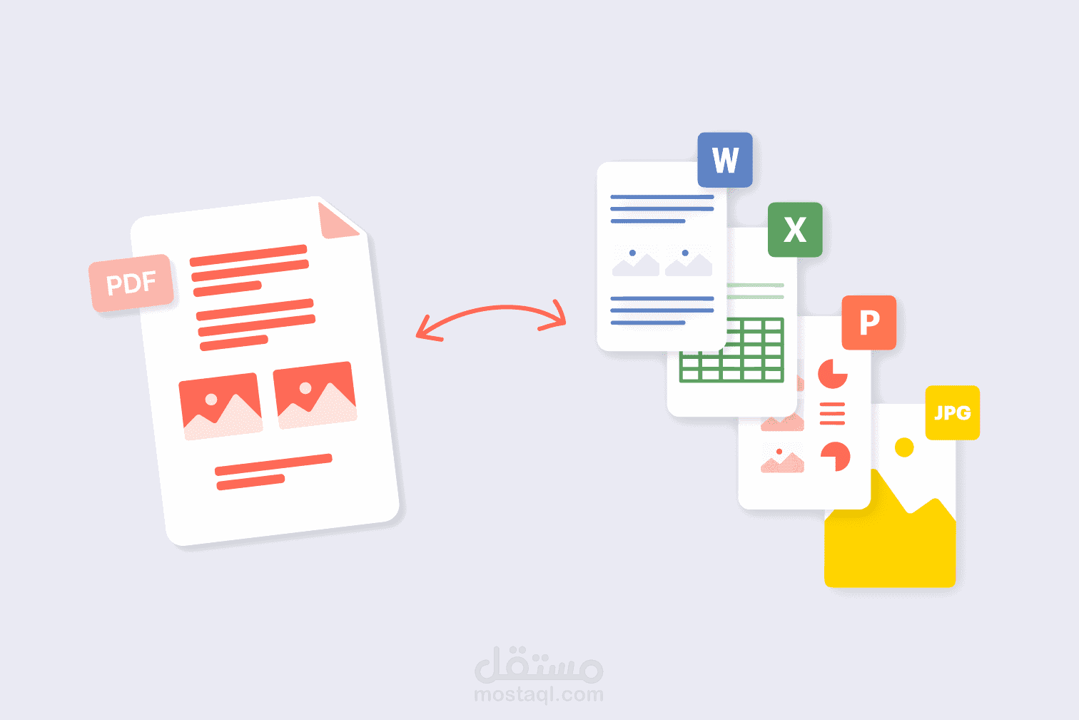 PDF TO WORD , EXCELL | مستقل PDF TO WORD , EXCELL | مستقل