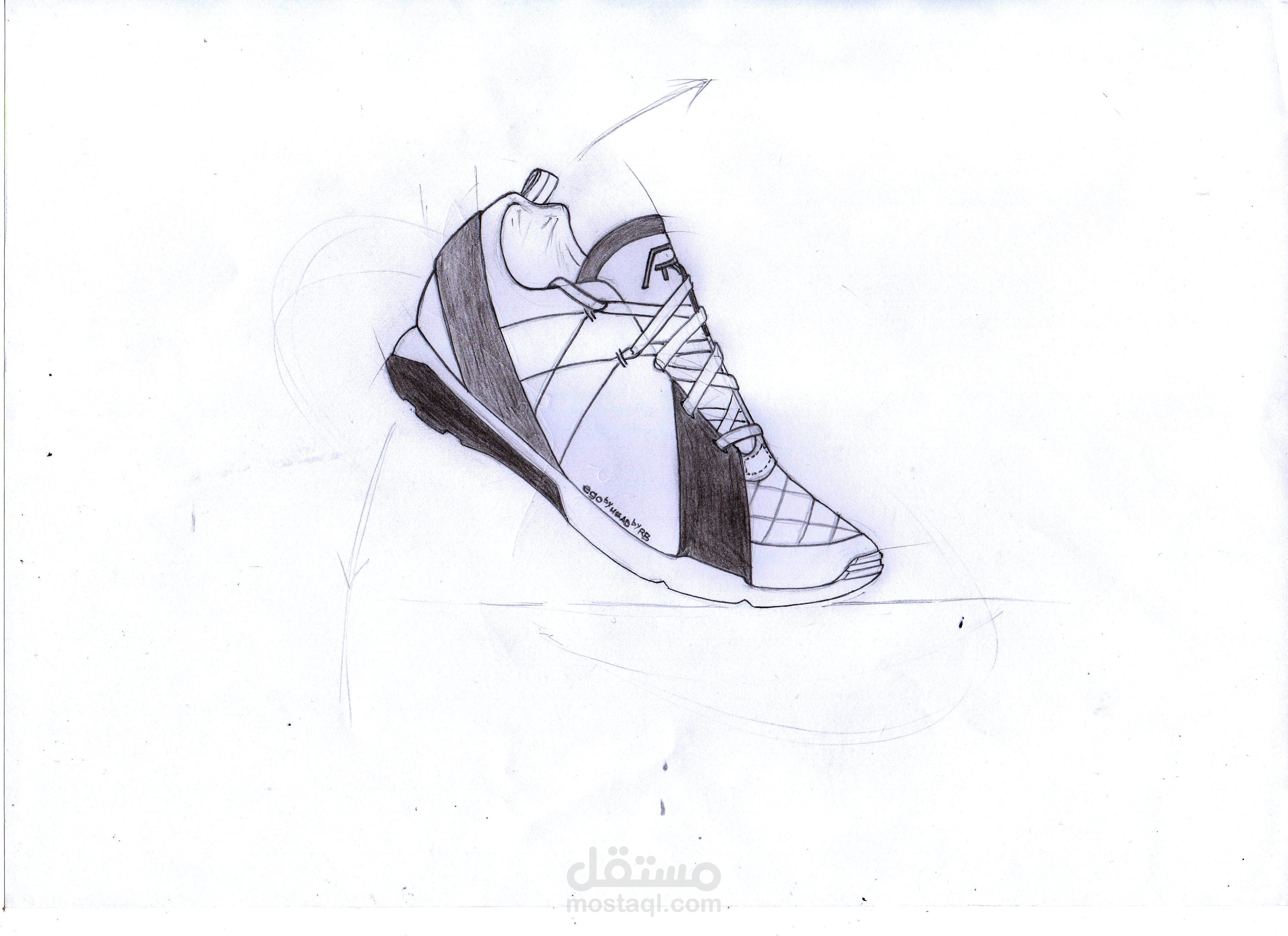 Design chaussure de sport femme | مستقل