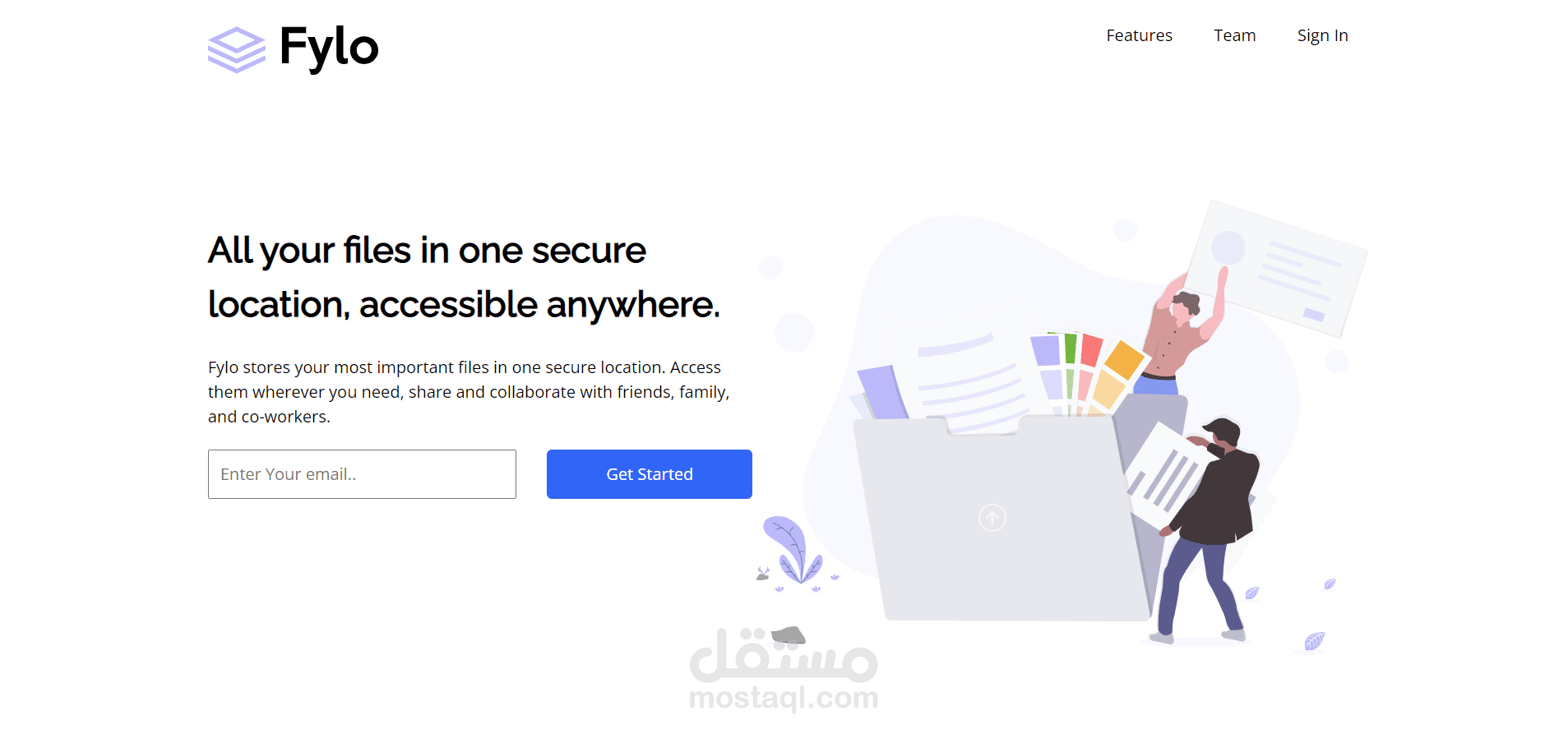 fylo-landing-page | مستقل