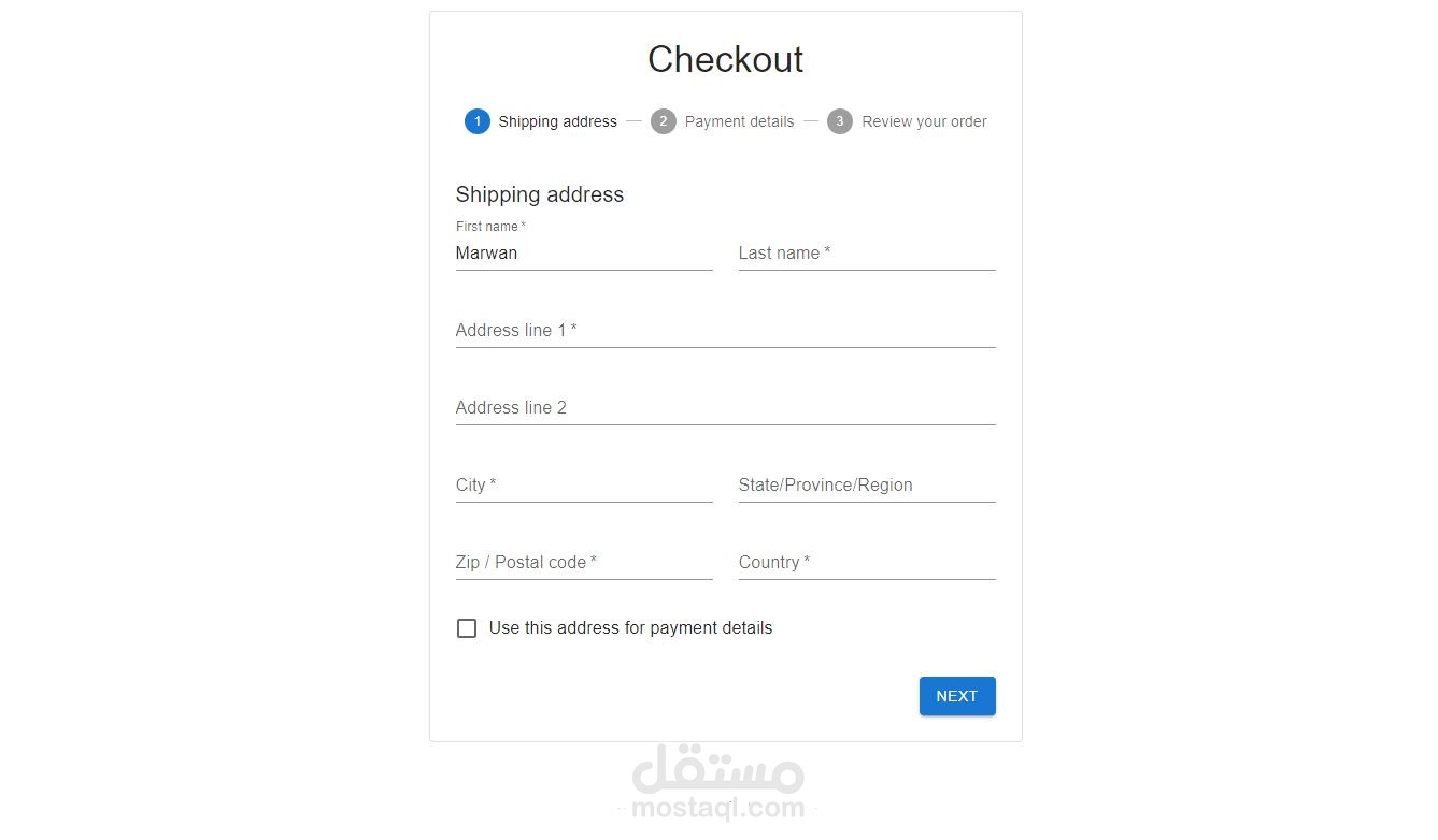 Integrating Stripe With Laravel Api And Reactjs For Secure And Dynamic Checkout Interface مستقل