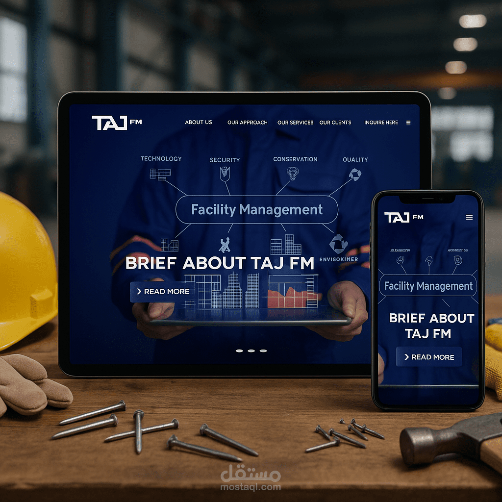 TAJ Landing Page | مستقل