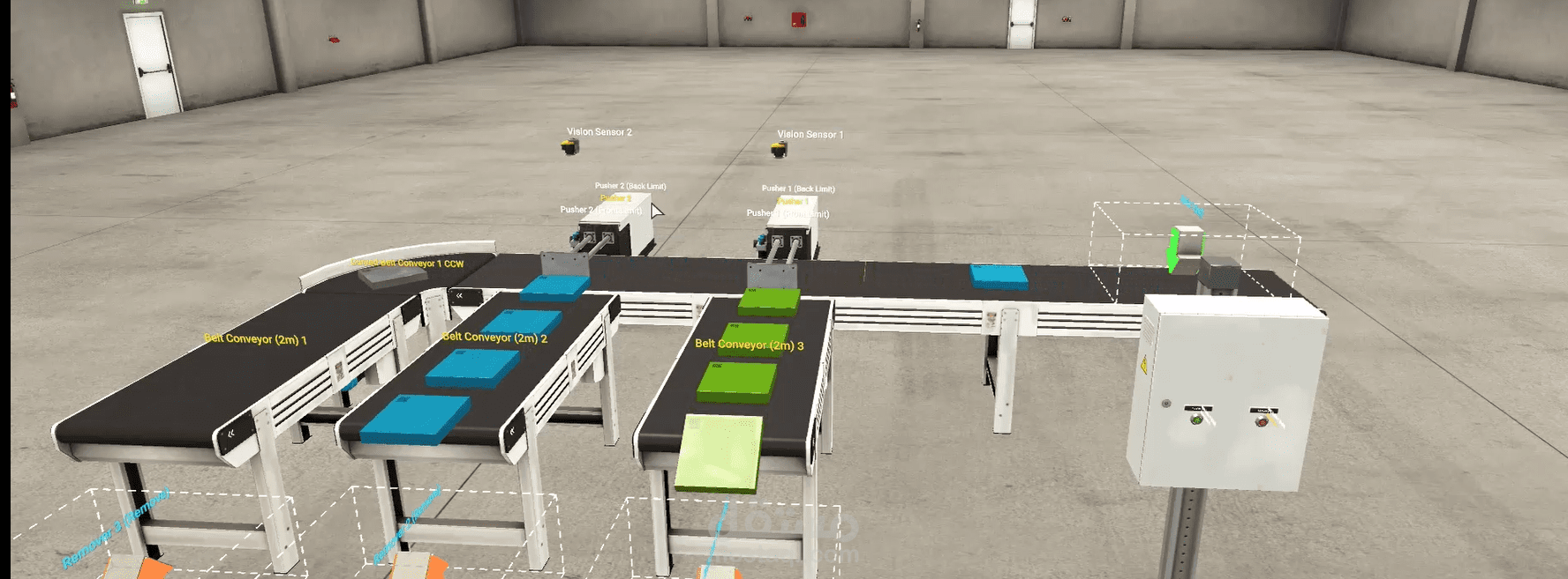 Color Detection using Ladder Logic with Siemens S7-1200 PLC | مستقل